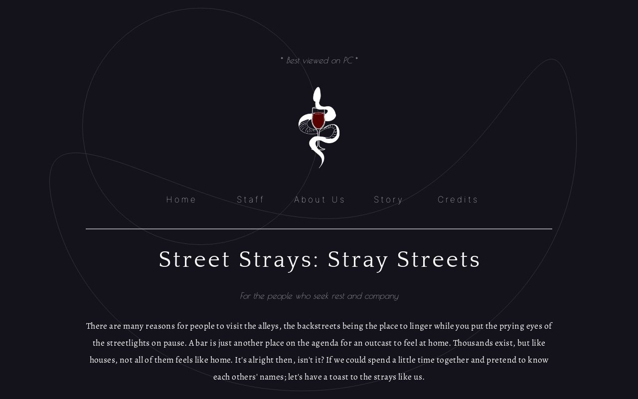 street strays: stray streets
